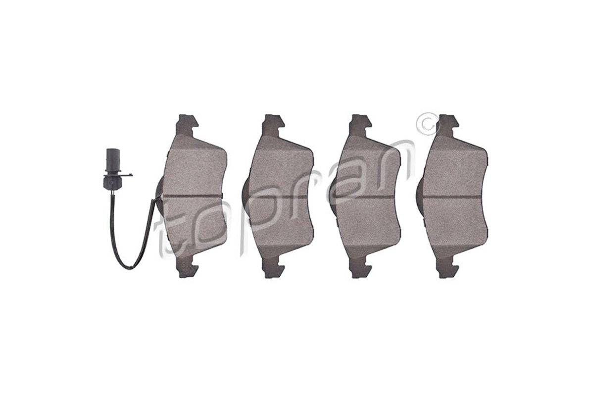 VW Brake Pad Set Front - 7D0698151D | Only Euro