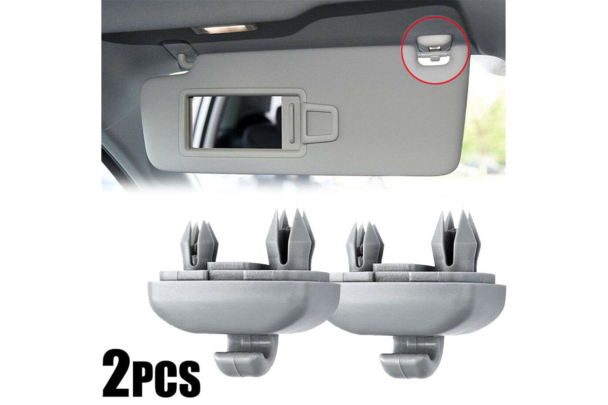 Audi Sun Visor Clip Set - 8U0857562AX2 | Only Euro